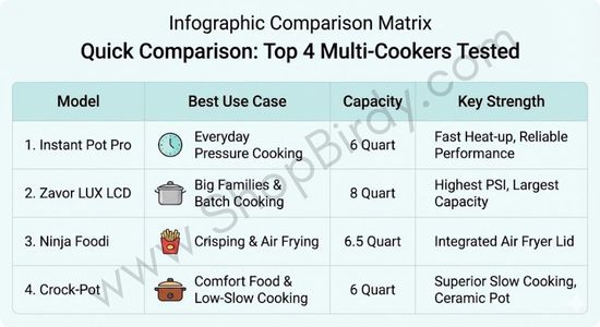 Best Electric Pressure Cookers 2026: 5 Tested & Ranked for Real Kitchens